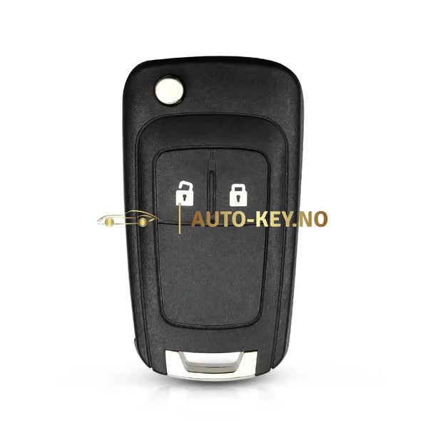 Opel 2 Button Flip Remote Key - model from 2009 Key Case – Auto-Key.no AS
