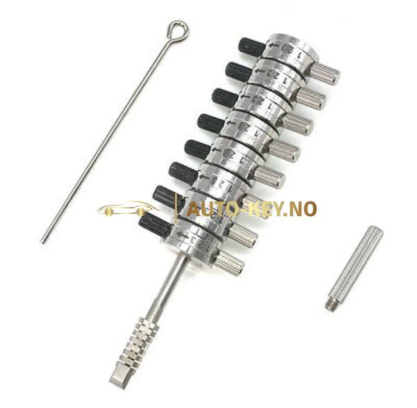 Original Lishi Jaguar 8-Cut Tibbe Premium Pick Set TBE1 PFTPD-8CUT ...